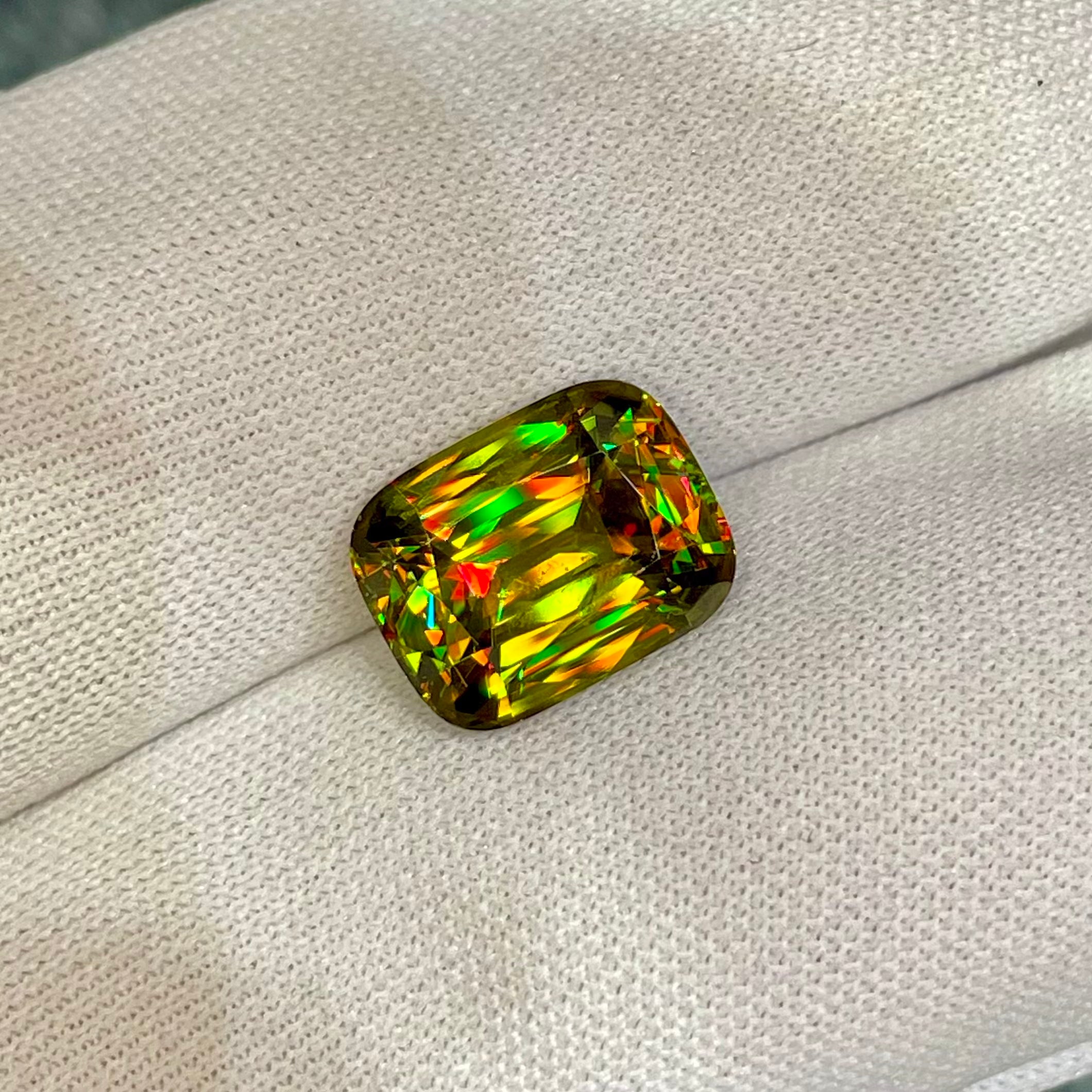 Buy Brilliance of Sphene Gemstone | at GandharaGems | Gandhara Gems