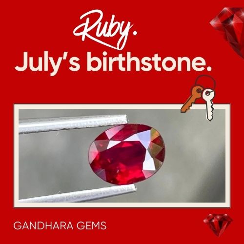Ruby: July's Birthstone | Gandhara Gems