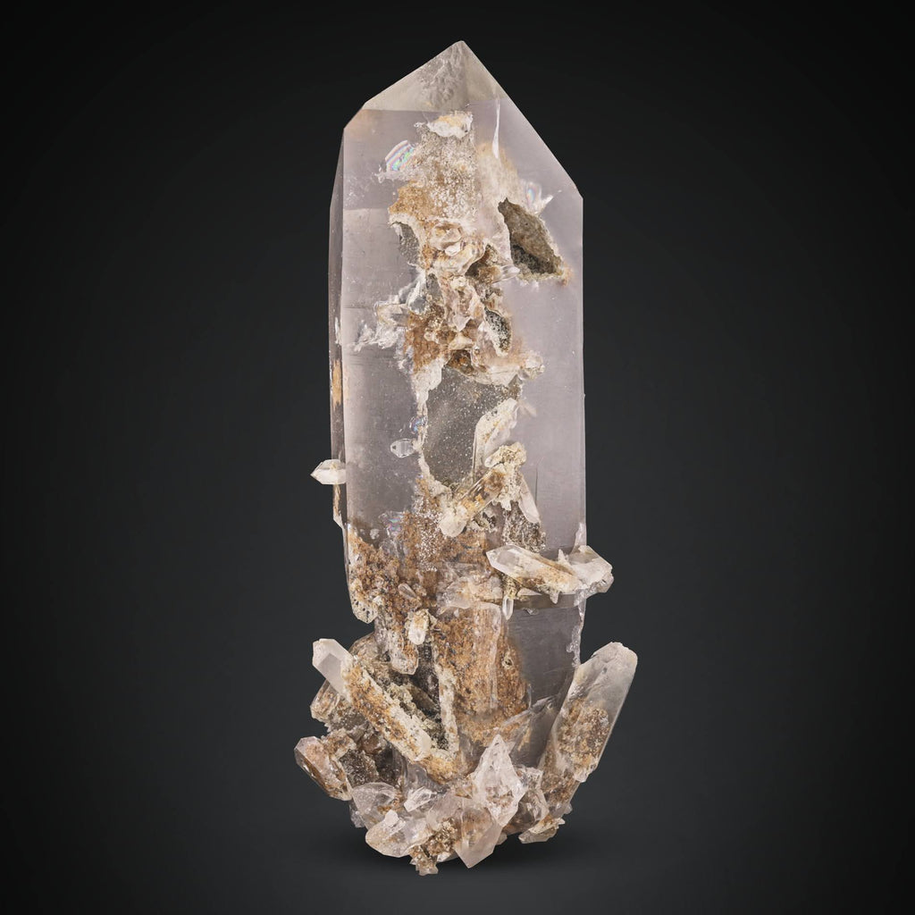 Buy Double Terminated Quartz on Calcite | at GandharaGems | Gandhara Gems